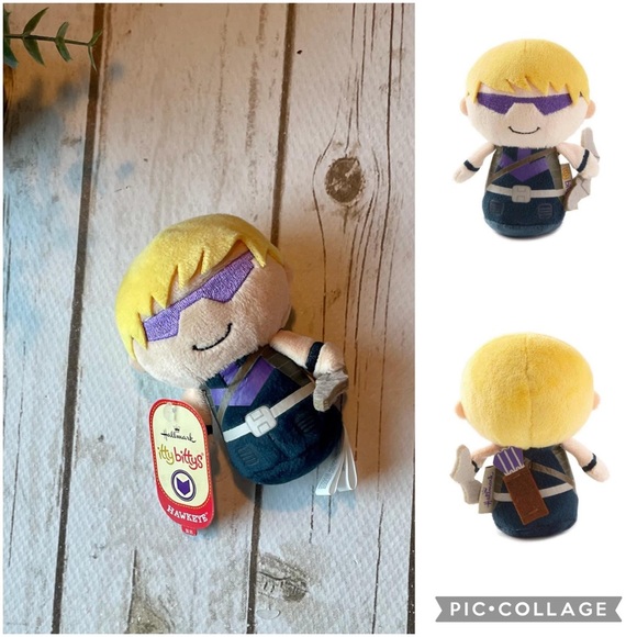 Hallmark | Accents | Hallmark Itty Bittys Marvel Hawkeye Plush ...